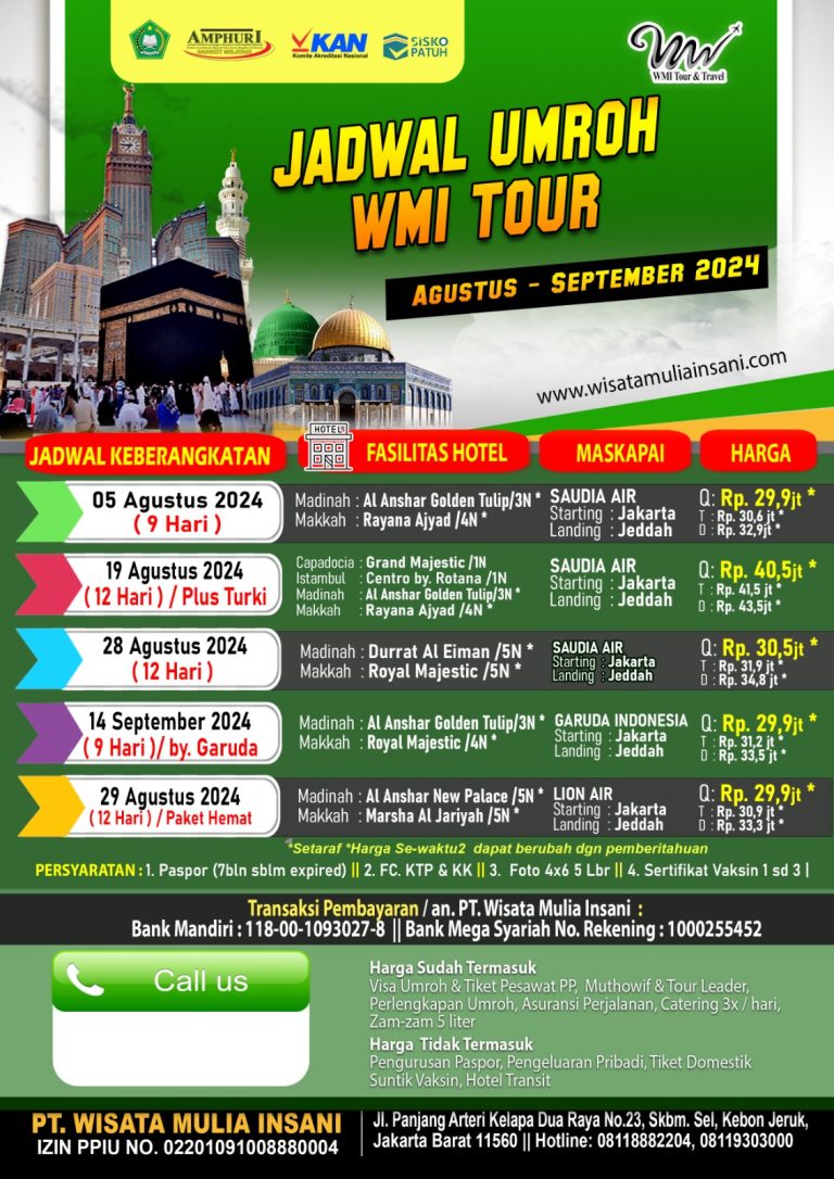 Tentang Kami - PT Wisata Mulia Insani